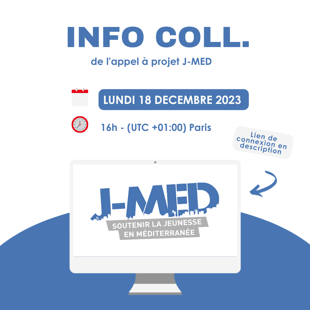INFO COLL. de l'appel à projets J-MED ! - J-MED